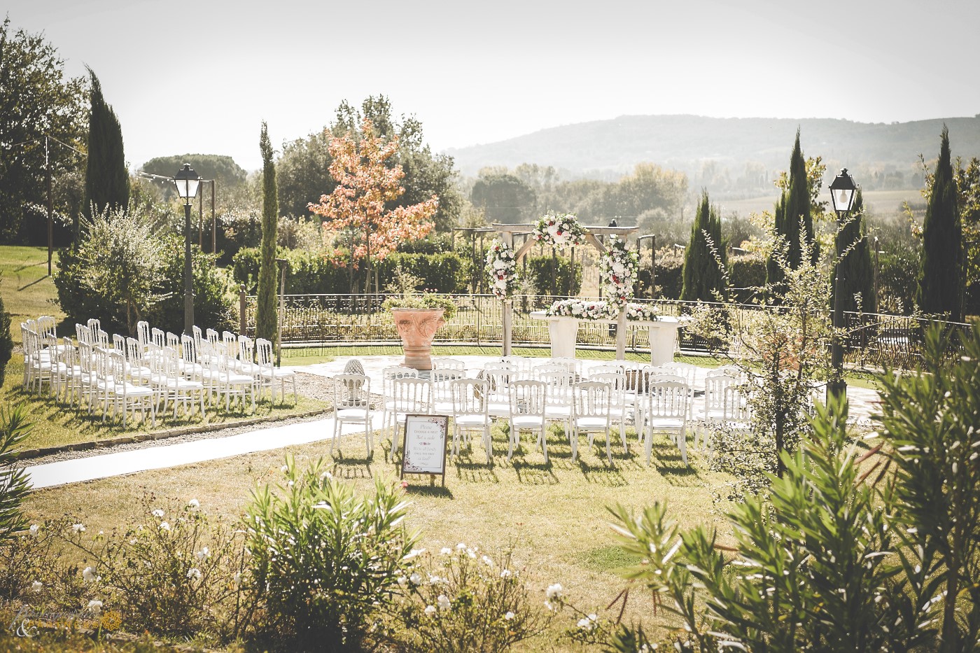 Wedding Ceremony Setting decorations Ideas Inspirations photos